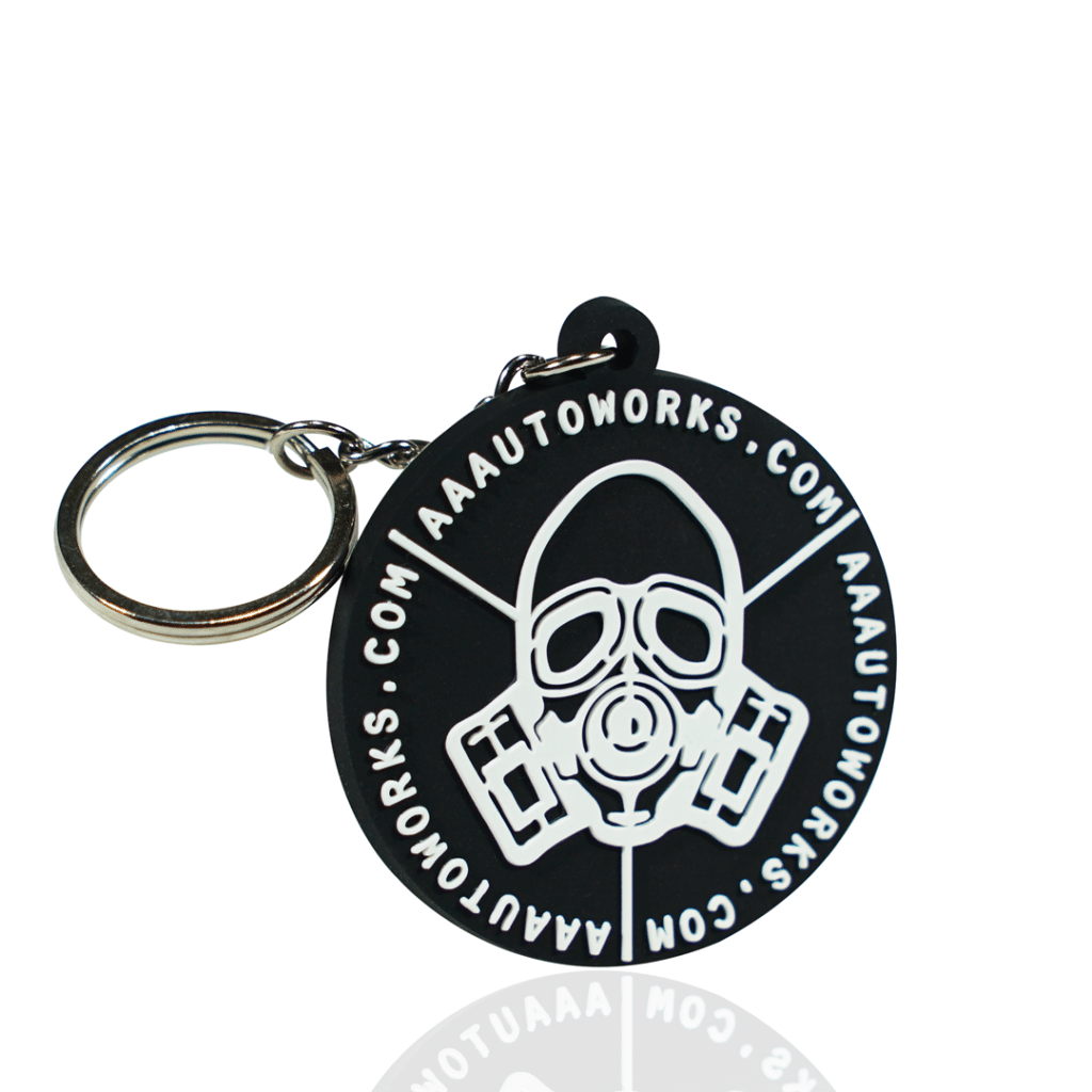 AA Mask embossed Keychain - AA Autoworks
