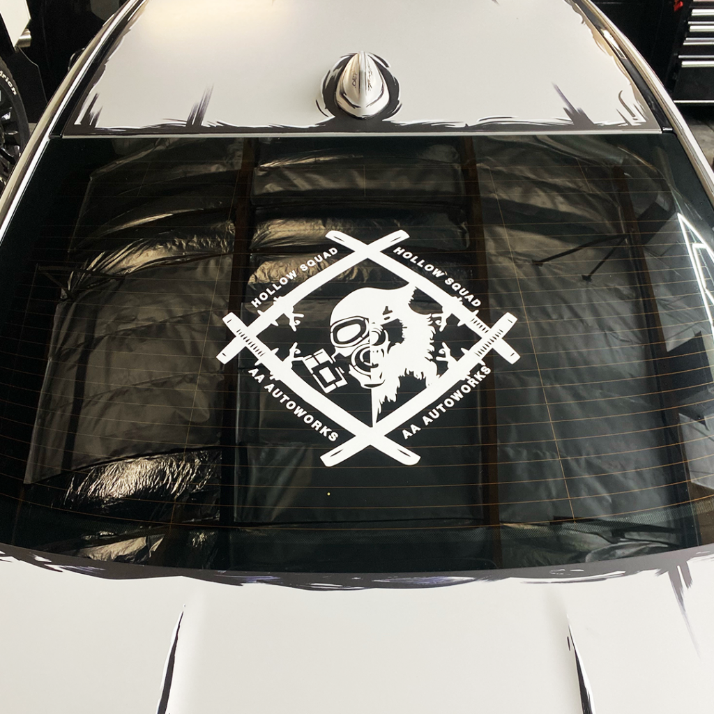 AA x Hollow Squad Rear Windshield Decal - AA Autoworks